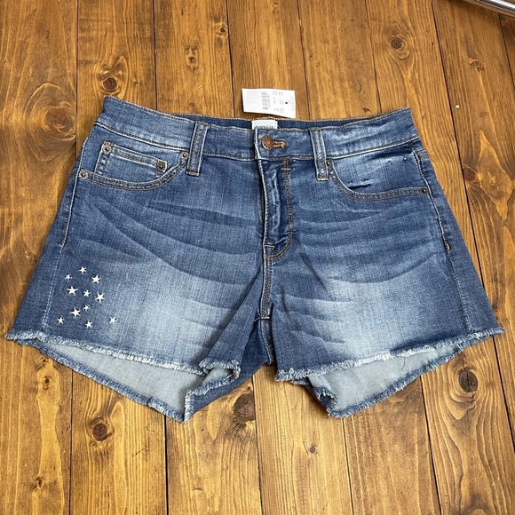 J. Crew Factory | Shorts | Nwt J Crew Factory Jean Shorts With ...